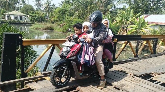 Jembatan Rusak Parah di Tengah Kota Bengkulu Sudah Sering Memakan ...