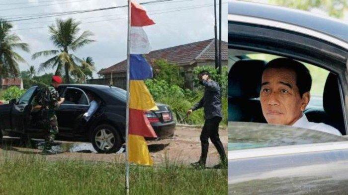 Jokowi Sempat Ingin Turun Saat Cek Jalan Rusak di Lampung Gegara Bemper ...