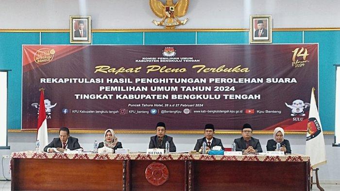 Daftar 25 Nama Anggota DPRD Bengkulu Tengah Periode 2024-2029, Hasil Pleno KPU Kabupaten ...