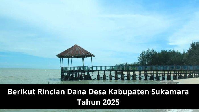 Daftar Dana Desa Kabupaten Sukamara Kalteng TA 2025: Kartamulia ...
