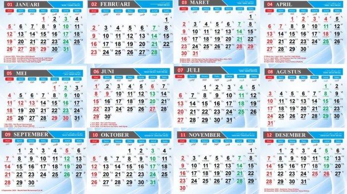Kalender 2025 : Libur Panjang Jelang Ramadhan, Lengkap Jadwal Libur Nasional dan Cuti Bersama ...