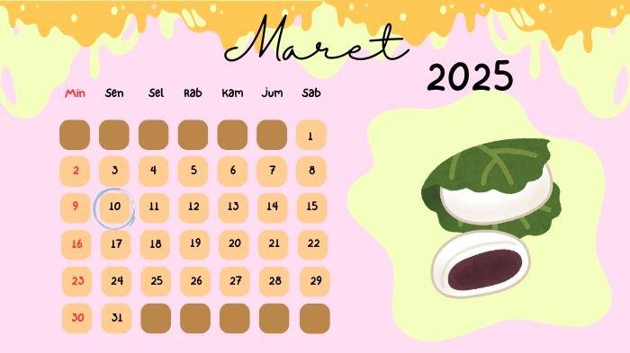 Kalender 2025: Tanggal 10 Maret 2025 Memperingati Hari Apa? Ada Hari ...