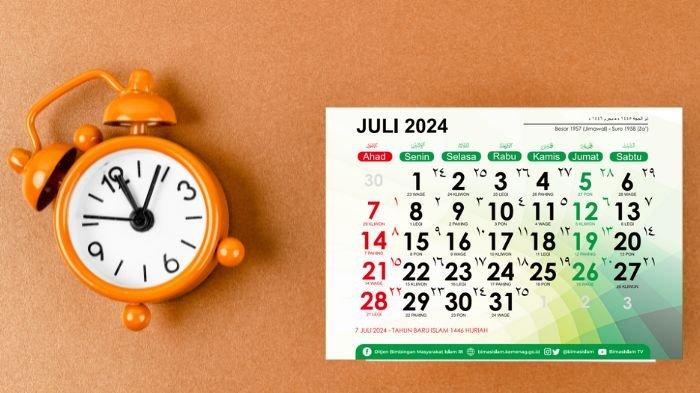 Kalender Hijriah Juli 2024: Cek Hari Libur Nasional dan 11 Juli ...