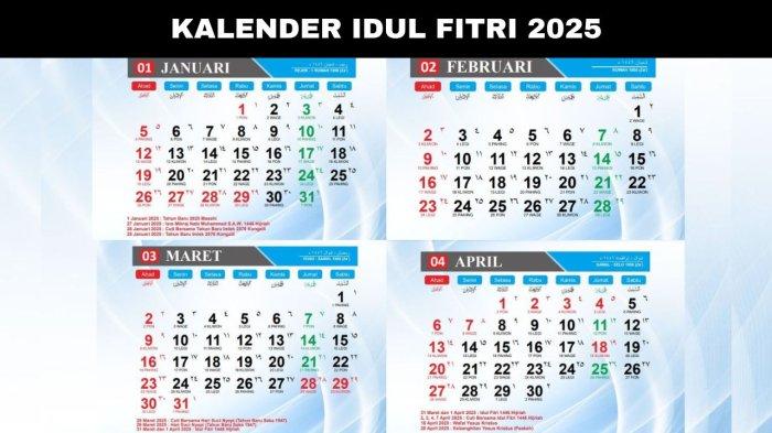 Kalender Ramadhan 2025 : Jadwal Libur Sekolah Lebaran 2025 - Halaman 2 - Tribunbengkulu.com