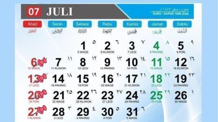 Kalender Juli 2025: Anak Sekolah Libur Panjang Berapa Hari? Cek ...