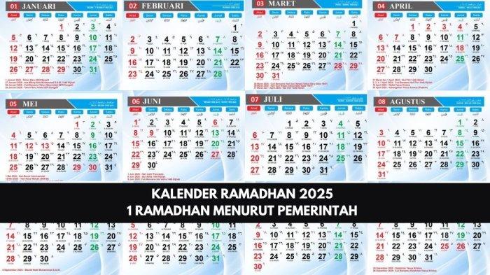 Kalender 2025 : 1 Ramadhan Tanggal Berapa ? 30 atau 31 Maret ...