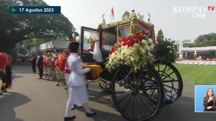 Sejarah Kereta Kencana Ki Jaga Rasa yang Bawa Bendera Pusaka ke Istana saat Kirab Budaya HUT RI ...