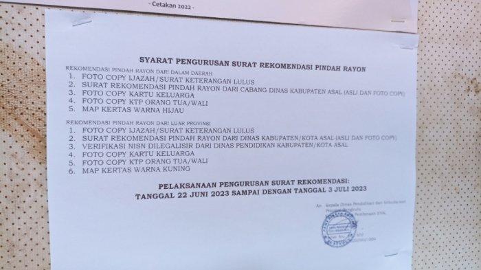 Peserta PPDB SMA SMK di Bengkulu dari Luar Kota, Berikut Berkas yang ...