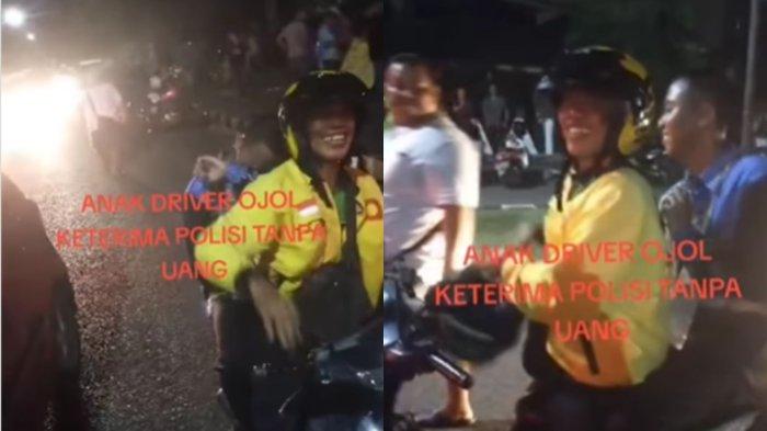 Kisah Anak Driver Ojol Lolos Jadi Bintara Polri, Sang Ayah Teriak di ...