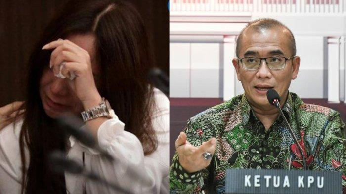 Sederet 'Chat Nakal' Ketua KPU Hasyim Asy'ari ke si Cantik CAT Usai ...