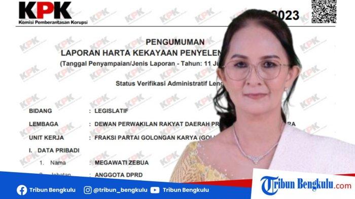 Kekayaan Megawati Zebua Anggota DPRD Sumut Viral Cekik Pramugari Jadi Sorotan - Tribunbengkulu.com