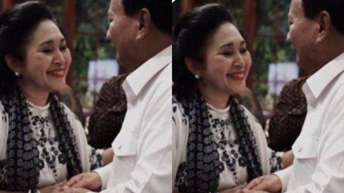 Momen Bahagia Prabowo dan Titiek Suharto Jabat Tangan Hingga Cupika ...