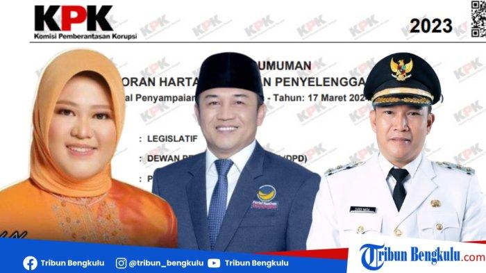 Perbandingan Kekayaan 3 Cabup Kepahiang 2024, Riri, Windra dan Zurdi ...