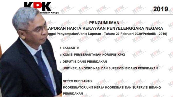 Harta Kekayaan Setyo Budiyanto Ketua KPK 2024-2029 - Tribunbengkulu.com Harta Kekayaan Setyo Budiyanto Ketua KPK 2024-2029 - Tribunbengkulu.com