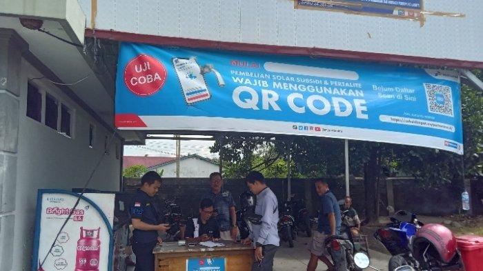 Siap-siap, Mulai Besok 6 Februari 2023 Isi BBM Subsidi di Seluruh SPBU Bengkulu Pakai QR Code ...