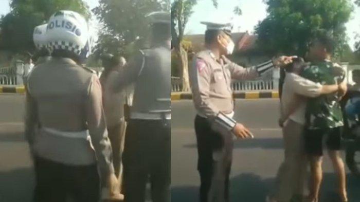 Kronologi Oknum TNI di Sikka Nyaris Jotos Polisi, Tak Terima Ditegur Karena Tidak Pakai Helm ...