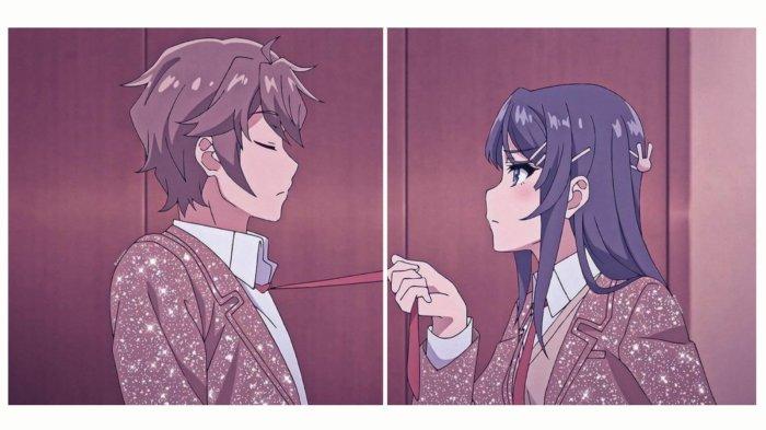 Kumpulan PP Couple Anime Bunny Girl Senpai, PP Couple Wa Romantis yang ...
