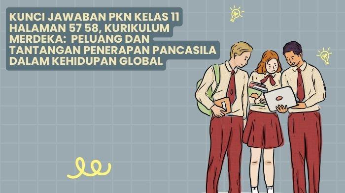 Kunci Jawaban PKN Kelas 11 Halaman 57, 58 Kurikulum Merdeka: Tantangan Penerapan Pancasila ...