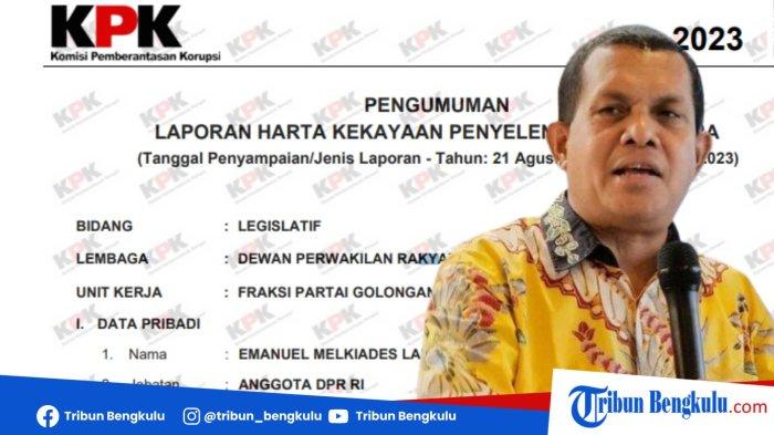 Rekam Jejak-Kekayaan Emanuel Melkiades Laka Lena Gubernur NTT Dilantik Prabowo 20 Februari 2025 ...