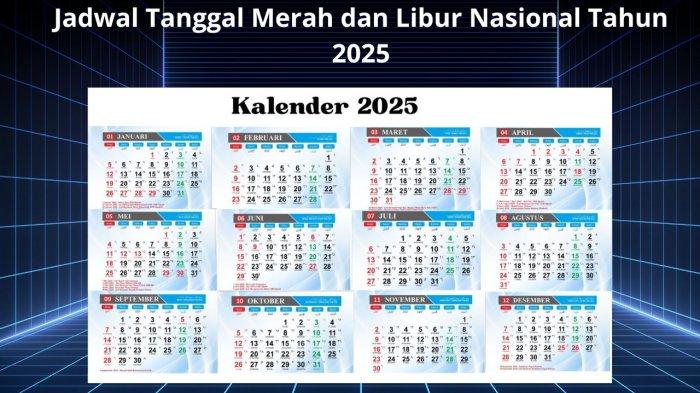 Kalender 2025: Cek Hari Libur dan Cuti Bersama di Bulan Mei hingga ...