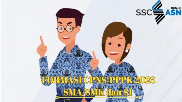 Link Pendaftaran CPNS/PPPK 2023, Cek Formasi Lulusan SMA/SMK dan S1 Lengkap dengan Jadwal dan ...