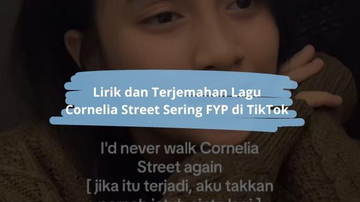 Lirik dan Terjemahan Lagu Cornelia Street Taylor Swift Viral Tiktok, Ini Makna Lagunya ...