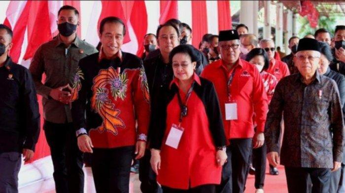 Megawati Belum Umumkan Capres di HUT ke 50 PDIP, Begini Respon Jokowi - Tribunbengkulu.com