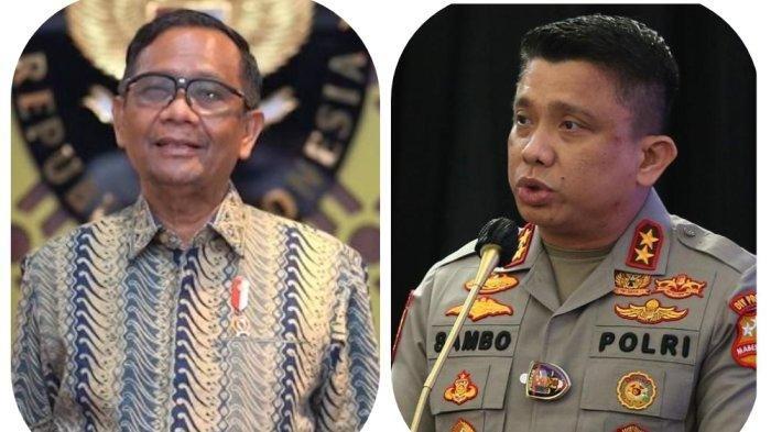 Kasus Brigadir J, Mahfud MD Singgung Ferdy Sambo CS Ibarat Punya 'Kerajaan' di Internal Polri ...