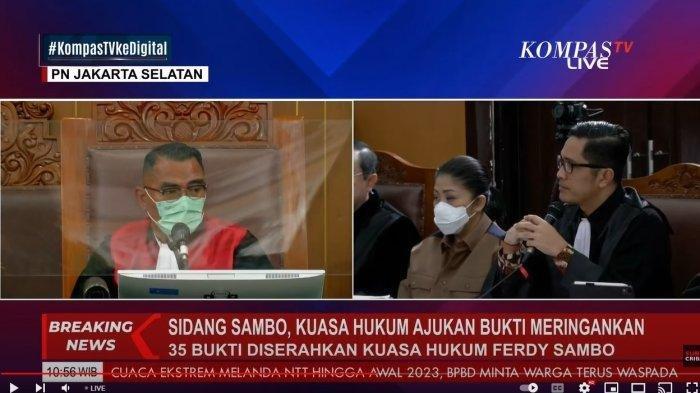 Momen Pengacara Ferdy Sambo Cs Dikuliahi Hakim saat Tunjukkan Foto Brigadir J Dugem di Kelab ...