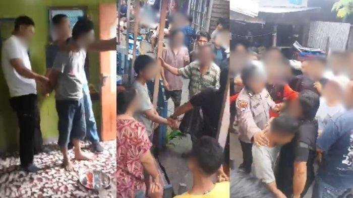 Momen Warga Pergoki Ayah Diduga Perkosa Anak Kandung Usia 14 Tahun di Banjarmasin ...