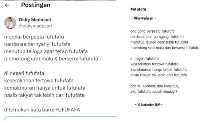 Okky Madasari Ciptakan Puisi Berjudul 'Fufufafa', Viral Hingga Dijadikan Lagu oleh Warganet ...