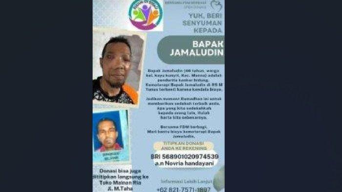 Jamaludin, Penjahit di Bengkulu Selatan Berjuang Melawan Kanker, Butuh ...