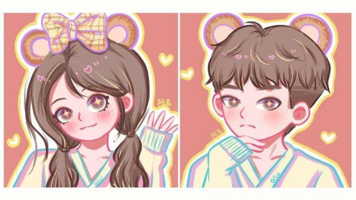 PP Couple Terpisah 2023 yang Gak Alay Untuk Profil Wa Bersama Pasangan ...