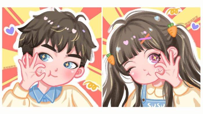 PP Couple Pacar Lucu dan Cute, Bikin Tampilan Profil Wa Jadi Aesthetic ...