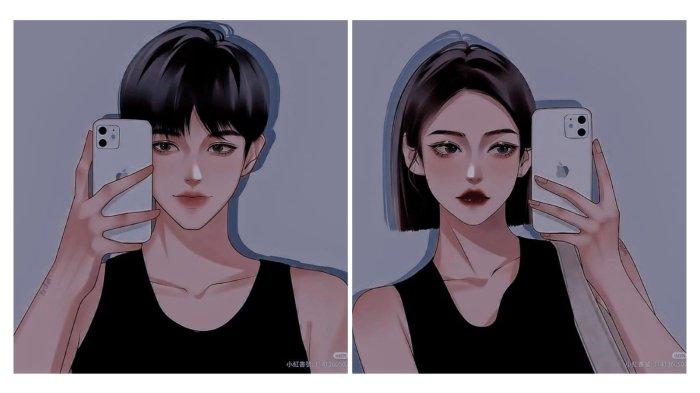 PP Couple Wa Aesthetic yang Gelap dan Berwarna, Download dan Gunakan ...