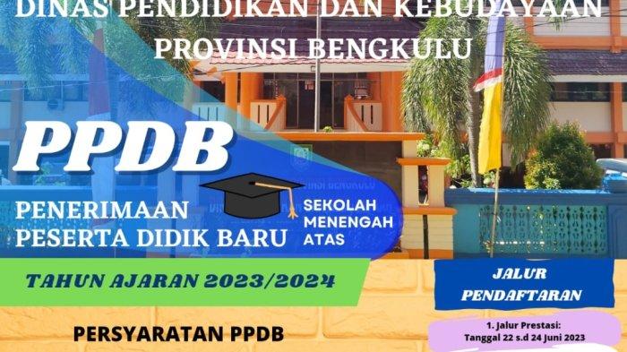 Link Pendaftaran PPDB SMA di Provinsi Bengkulu, Simak Jadwal dan ...