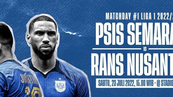 Link Live Streaming Liga 1 PSIS Semarang Vs RANS Nusantara FC di VIDIO.COM atau INDOSIAR ...