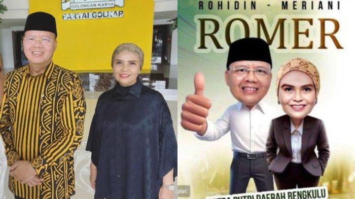 Gubernur Rohidin-Meriani Resmi Berpasangan, Dapat Rekom Golkar Maju ...