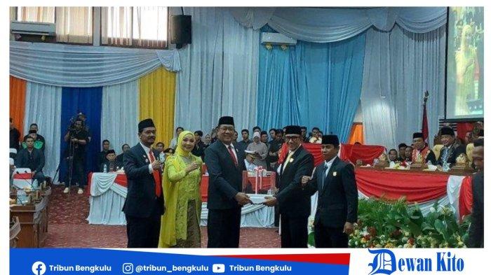 Sah, 45 Anggota DPRD Provinsi Bengkulu Periode 2024-2029 Dilantik, Samsu Amanah Pimpinan ...