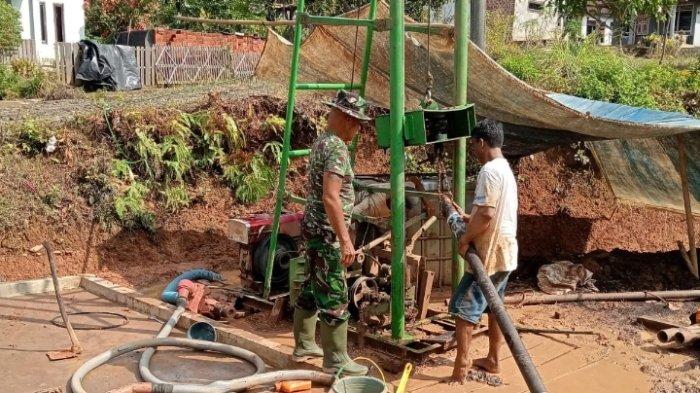Bertahun-tahun Kesulitan Air Bersih, Sumber Air Bersih Dibangun TMMD Kodim 0409/Rejang Lebong ...