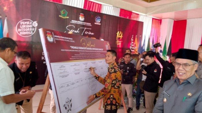 KPU Rejang Lebong Targetkan Partisipasi Pemilu 2024 Diangka 85 Persen - Tribunbengkulu.com