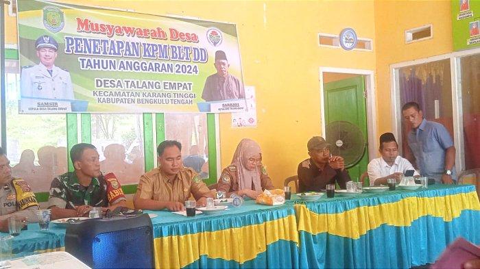 Pemdes Talang Empat Bengkulu Tengah Tetapkan 50 Warga Penerima BLT DD 2024, Ini Daftar Nama KPM ...