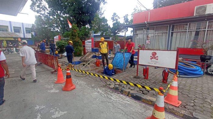 Cek Kebocoran, 3 Tangki BBM Milik SPBU di Kepahiang Dilakukan Hydro ...