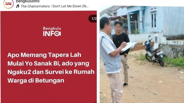 Heboh Survei Petugas Tapera di Betungan Bengkulu, Minta Kartu Identitas ...