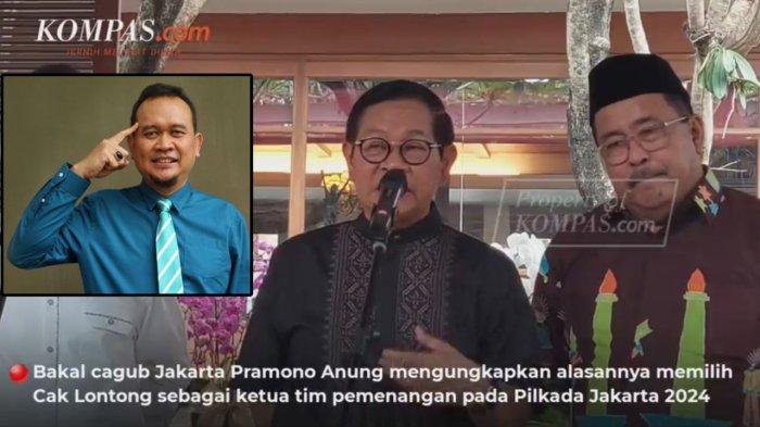 Alasan Pramono Anung-Rano Karno Tunjuk Cak Lontong Jadi Ketua Tim Sukses di Pilgub Jakarta 2024 ...