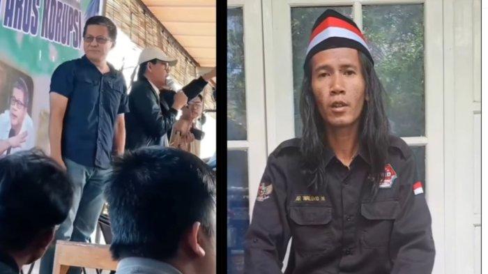 Profesi Waluyo Wasis Nugroho Pria Lempar Botol ke Rocky Gerung Ternyata Ketua Umum PNIB ...