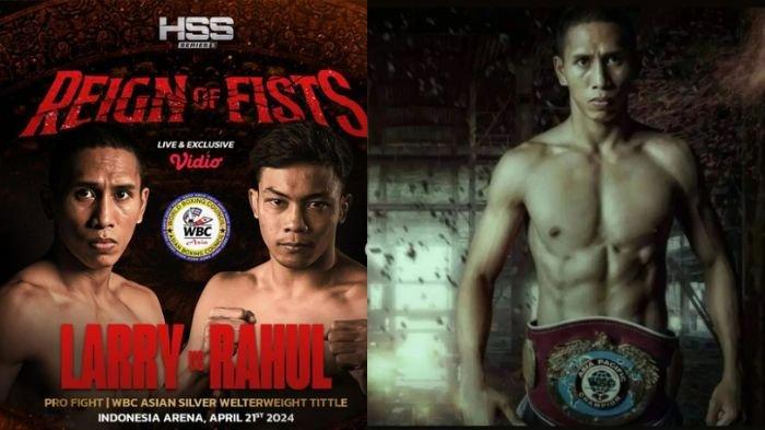 Profil dan Biodata Lengkap Larry Siwu, Petinju Veteran Lawan Terakhir ...