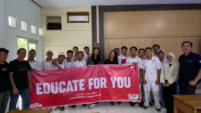 Educate For You Astra Motor Bengkulu di SMKN 2 Bengkulu Utara, Tangkal ...
