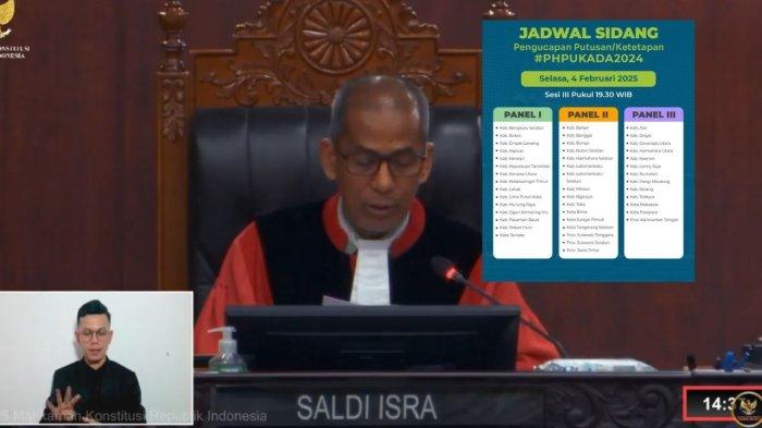 Link Live Hasil Putusan Dismissal MK Sengketa Pilkada Bengkulu Selatan, Diterima atau Ditolak ...