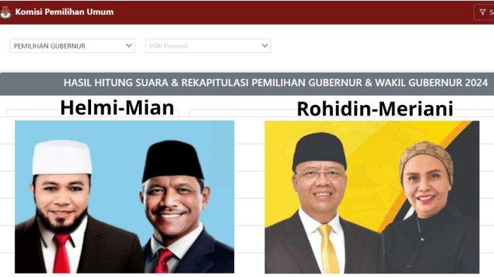 Quick Count dan Hitung Suara Pilgub Bengkulu 2024, Cek Perolehan Helmi ...